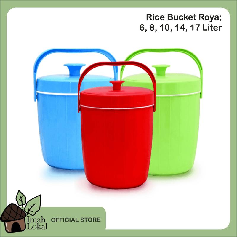 Rice Bucket Royal 6 8 10 14 17 Liter / Ice Bucket Royal Global Eagle ...