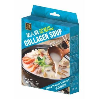 Collagen Soup Base 220g *Flavours to Choose* - TikTok Shop Singapore