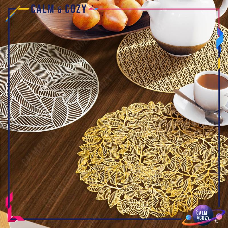 Alas Meja Makan Lapik Meja Table Mat Placemats Pelapik Meja Round ...