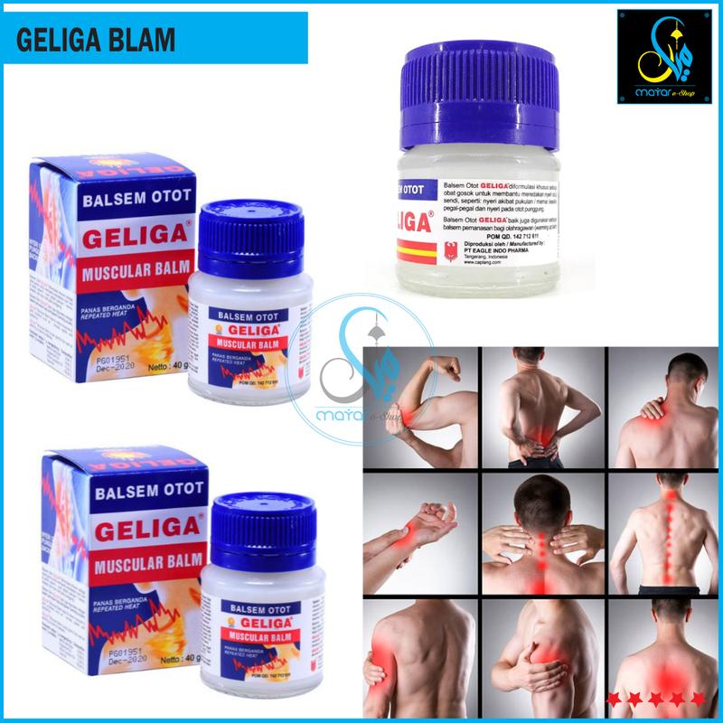 Geliga Muscular Balm Repeated Heat, 20 Gram - TikTok Shop Malaysia