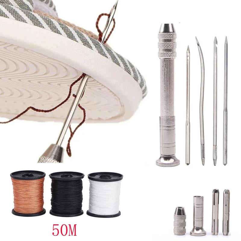 [Same day shipment]New Leather Sewing Awl Set Replaceable ...