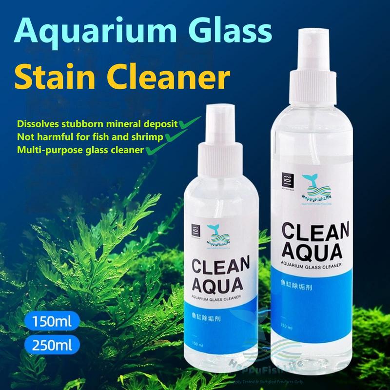 Aquarium Glass Stain Mineral Deposite Cleaner Watermark 150ml - TikTok ...