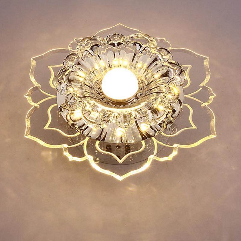 Lampu Siling LED, Gaya Moden, Bentuk Bunga, Lampu Lekap Permukaan ...