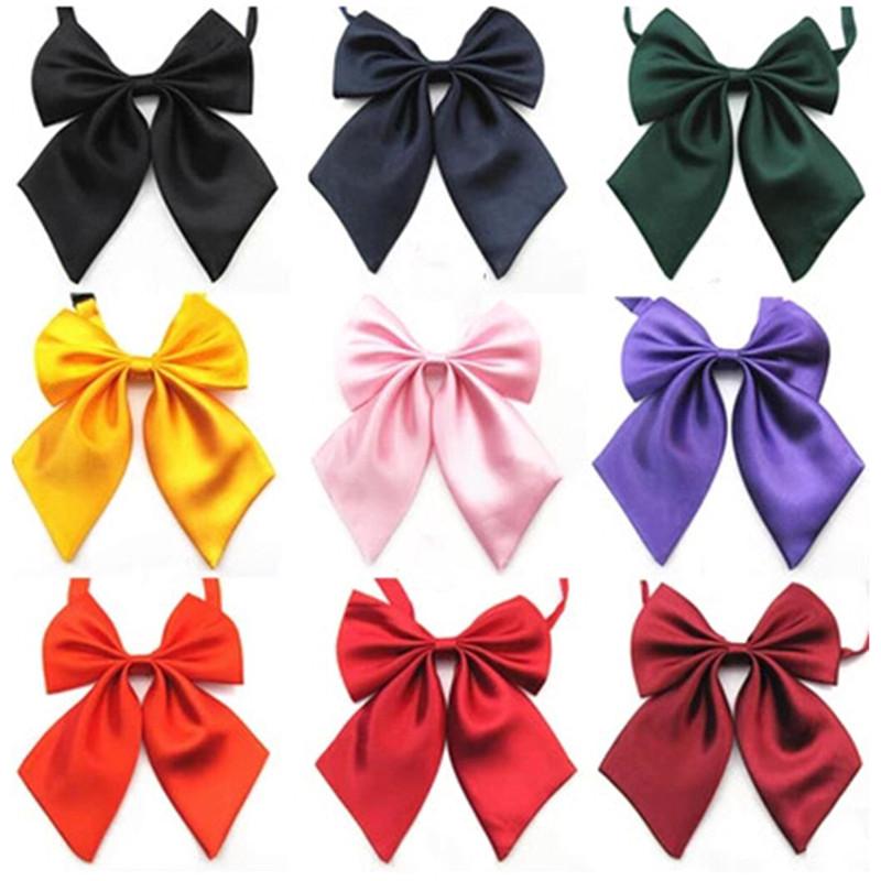 Women Lady Girls Butterfly Bowtie Silk Bow Ties Formal Bow Tie - TikTok ...