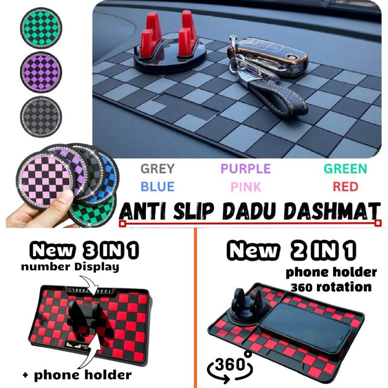 Dashboard Dadu Car Anti Slip Mat Non Slip Mat Magic Sticky Pad - TikTok ...