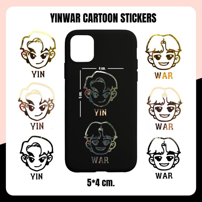 YINWAR Cartoon Stickers (หยิ่นวอร์) - TikTok Shop Thailand