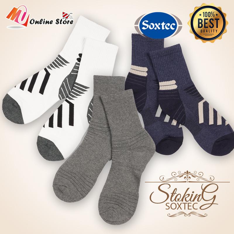 MU STOKING FESYEN DEWASA / MID LENGTH MEN SOCKS / STOKING SOXTEC ...