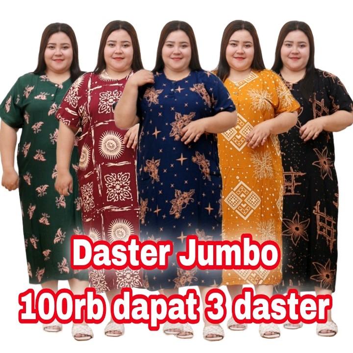 daster jumbo super paket murah 100rb 3 daster jumbo - Shop | Tokopedia