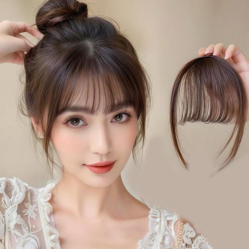 【HC-SHOP】Cute Fashion Air Fringe Wig with French Sideburns for - TikTok ...