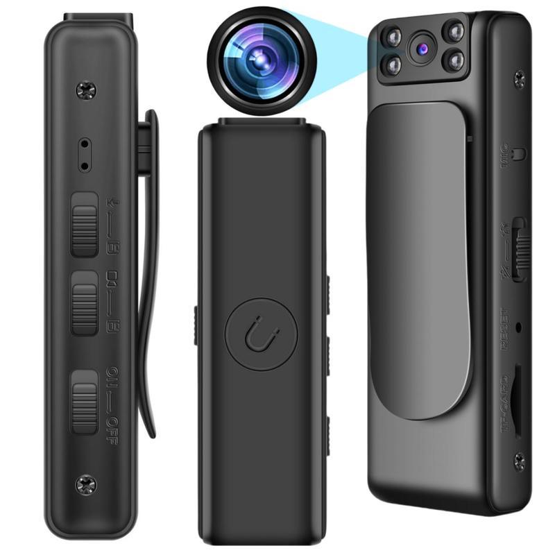 3 in 1 All Around Body Cam, 1 Count Rechargeable 1080P HD Portable ...