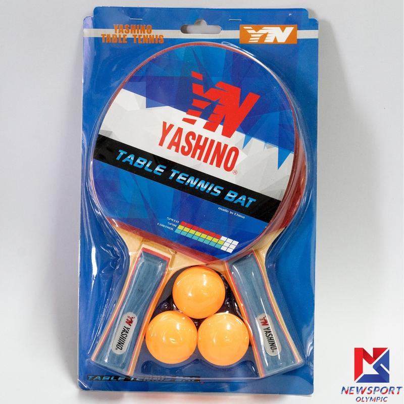 [ส่งฟรี] ไม้ปิงปอง YASHINO แพ็คคู่ แถมลูก - TikTok Shop Thailand
