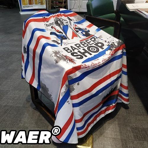 WAER Barber Saloon Hairdressing Balabal Cutting Cape Apron Waterproof ...