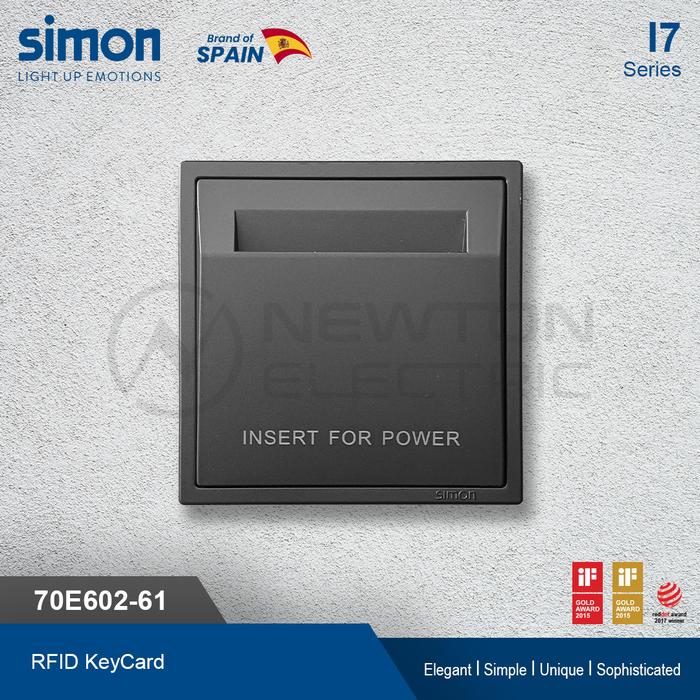 Jual Simon i7 Grey - RFID Keycard Switch - Jakarta Barat - Toko Newton ...