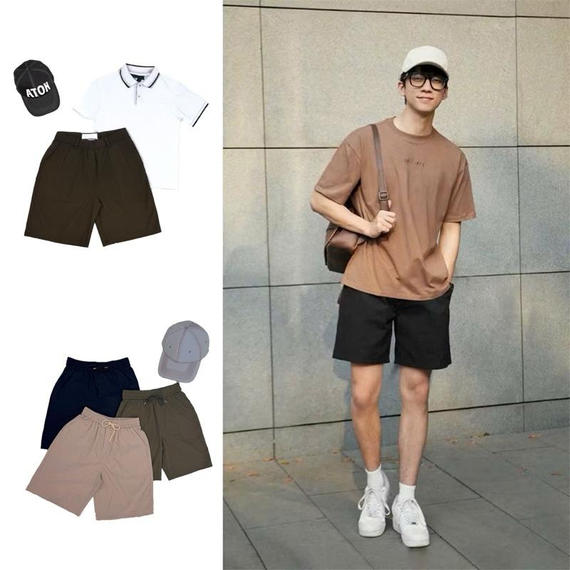 Quần Short Nam Kaki Quần Đùi Nam Cạp Chun Vải Kaki Dày Dặn Năng ...