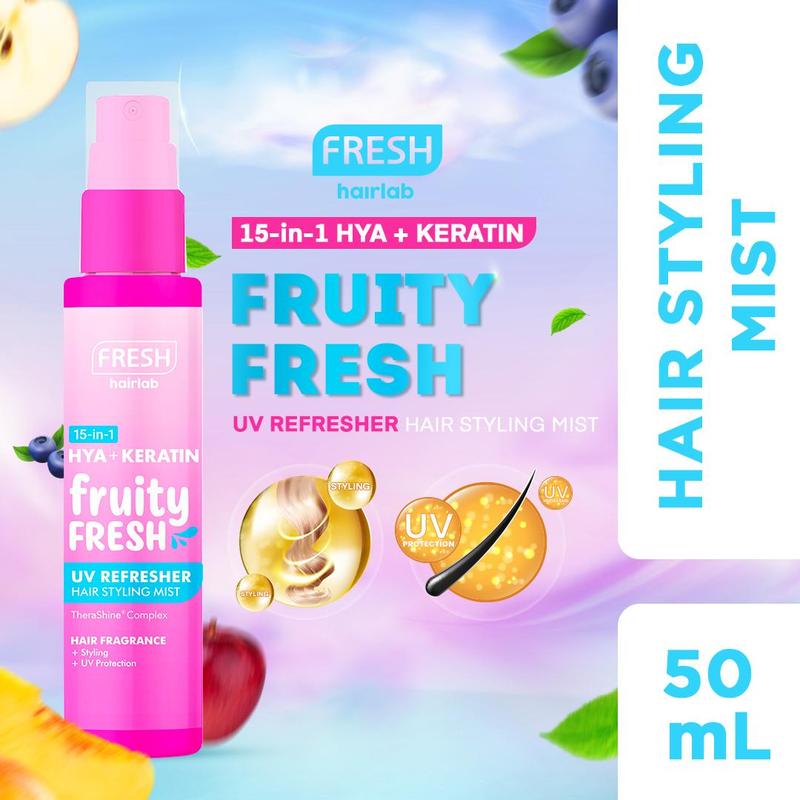 FRESH 15 in 1 Hya+Keratin Fruity Fresh UV Refresher Hair Styling ...