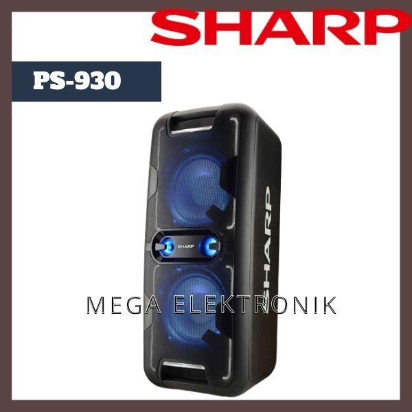 SHARP PS-930 AUDIO SPEAKER AKTIF PARTY BLUETOOTH - Shop | Tokopedia