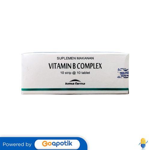 VITAMIN B COMPLEX KIMIA FARMA BOX 100 TABLET - Shop | Tokopedia