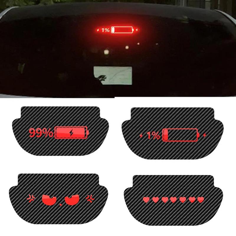 Brake Light Sticker For Tesla Model Y Car High Mounted Brake - TikTok ...