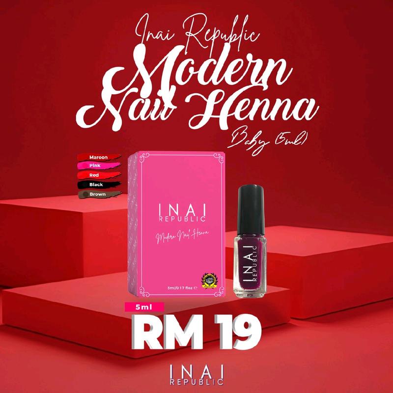 Inai kuku baby (Inai Republic) - TikTok Shop Malaysia