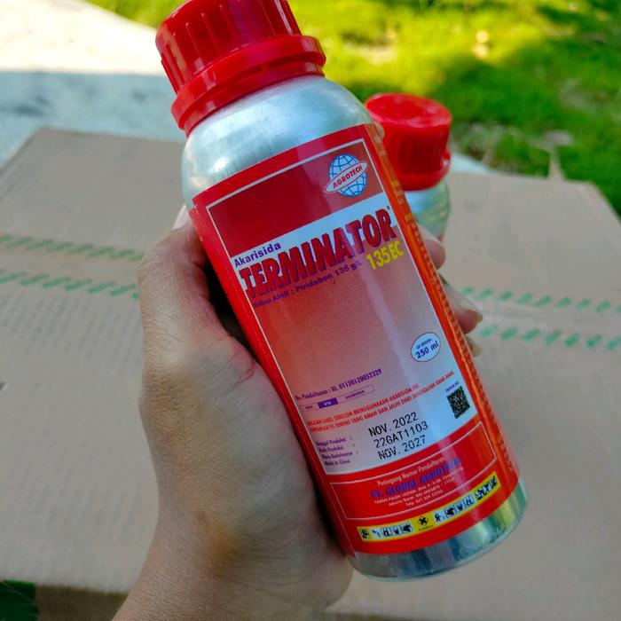Promo Terminator Akarisida 135EC 250ml obat tungau tanaman cabe - Kab ...