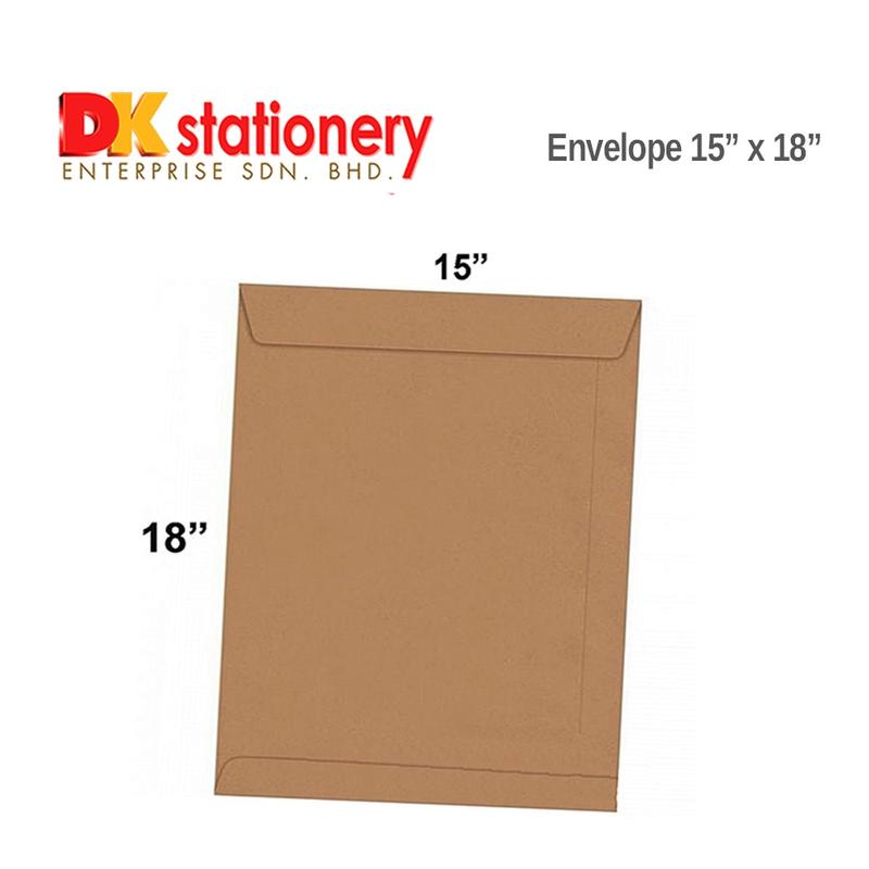 Brown Envelope 15" x 18" I 10 Pieces / Packet - TikTok Shop Malaysia