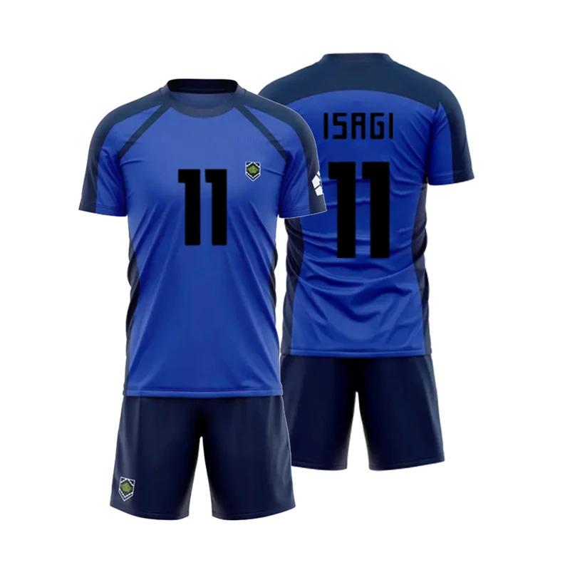 Anime Blue Lock Bola Sepak Cosplay T-Shirts Set, 2023 Ketibaan - TikTok ...
