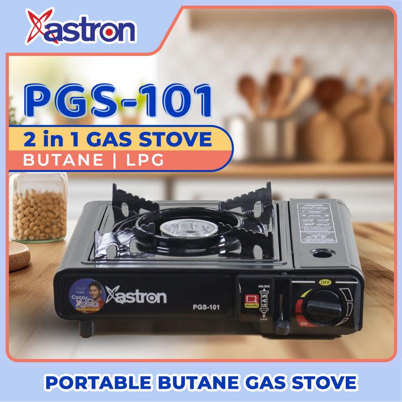 Astron PGS-101 2 in 1 Portable Butane Gas Stove | Compatible - TikTok ...