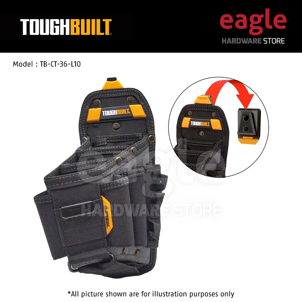 Toughbuilt TB-CT-36-L10 Technician 10-Pocket Pouch - Large - TikTok ...