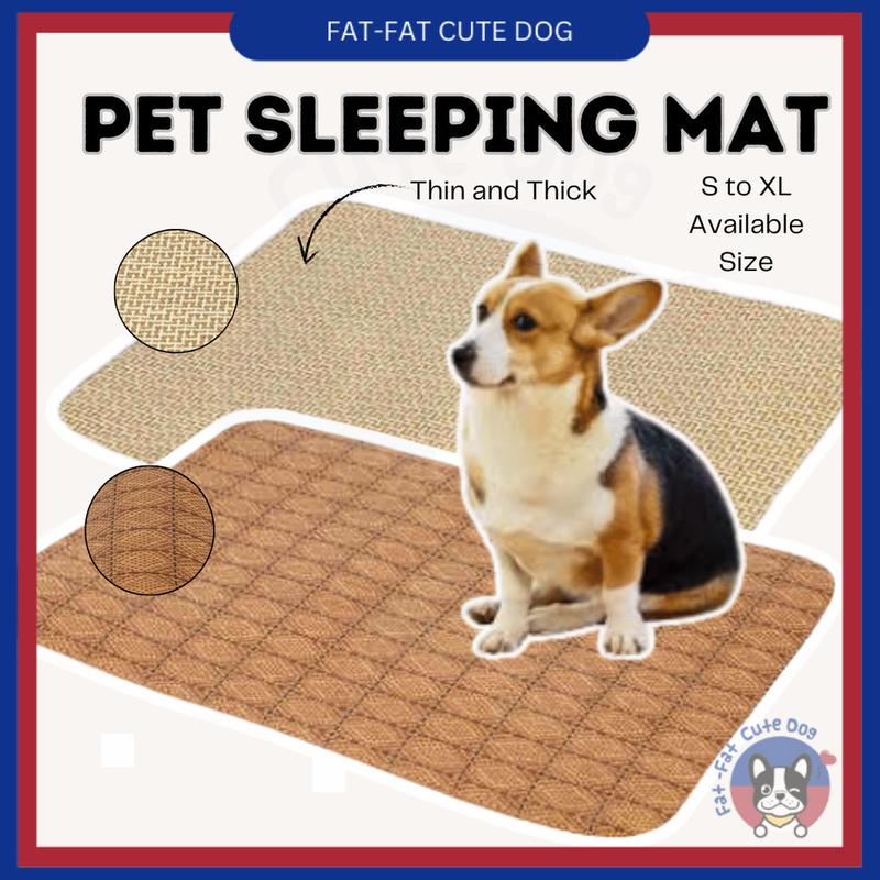 Dog Bamboo Cooling Pet Sleeping Mat Thin and Thick Breathabl - TikTok ...