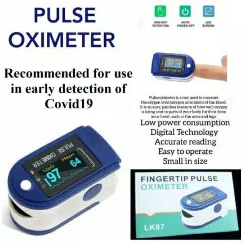 FINGERTIP PULSE OXIMETER LK-88 ALAT PENGUKUR SATURASI OKSIGEN - Shop ...