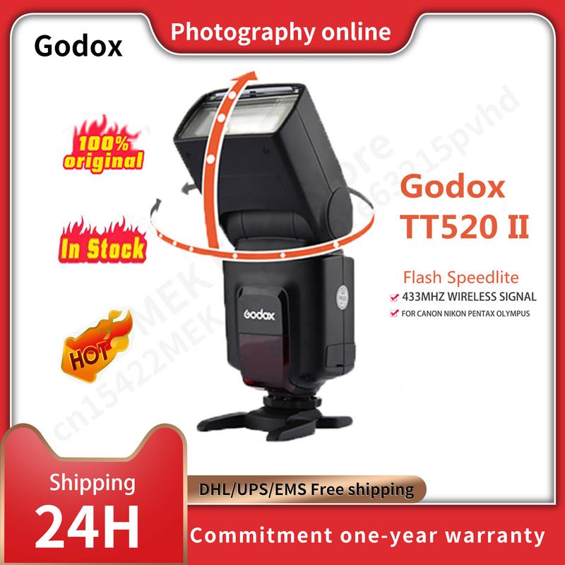 Godox TT520 II Flash flashlight for Canon TT520II Wireless for - TikTok ...