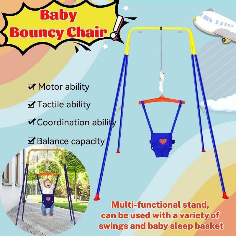 Baby Jumper Swing Baby Bouncer Swing Stand Frame Baby Toddle - TikTok ...
