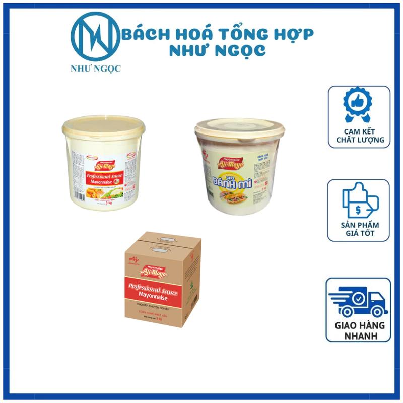 Xốt Mayonnaise Aji-Mayo Professional Sauce/ Xốt Mayonnaise Cho - TikTok ...