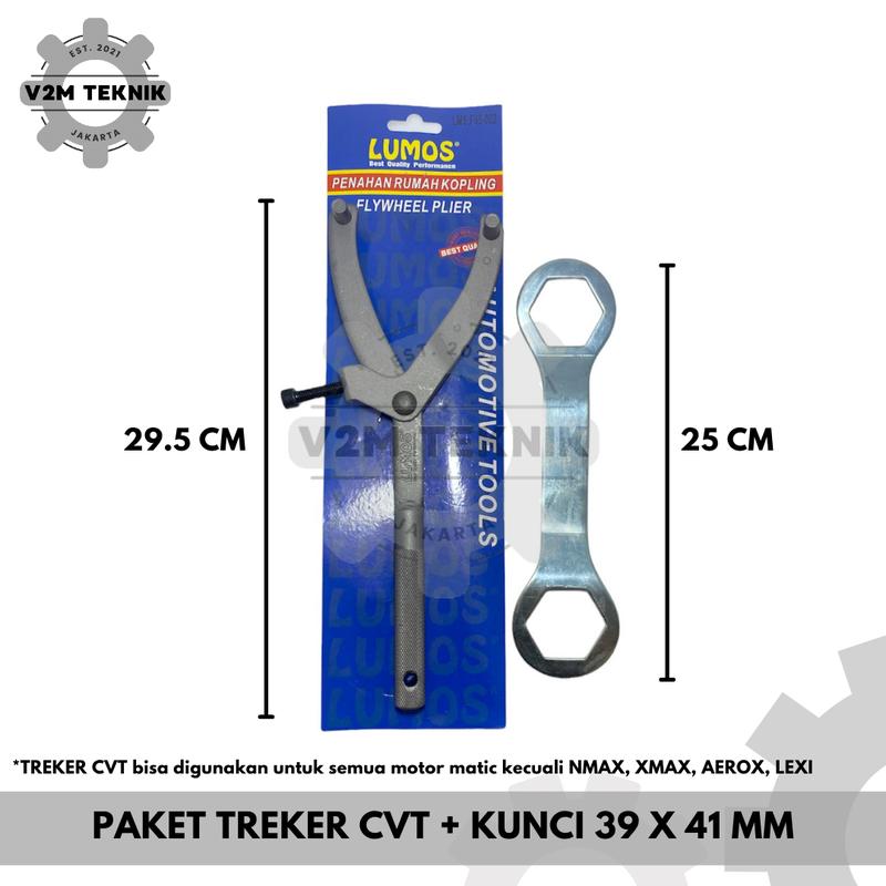 PAKET Treker CVT Universal + Kunci Tahanan Kopling 39 x 41 M - Shop ...
