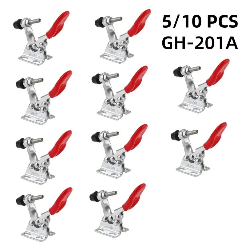 5/10Pcs 27KG GH-201A Toggle Clamp Quick Release Horizontal Type ...