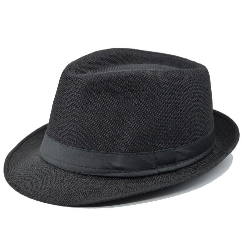 Topi Fedora Padat, Gaya Minimalis, Bahan Kapas-Linen, Uniseks, - TikTok ...