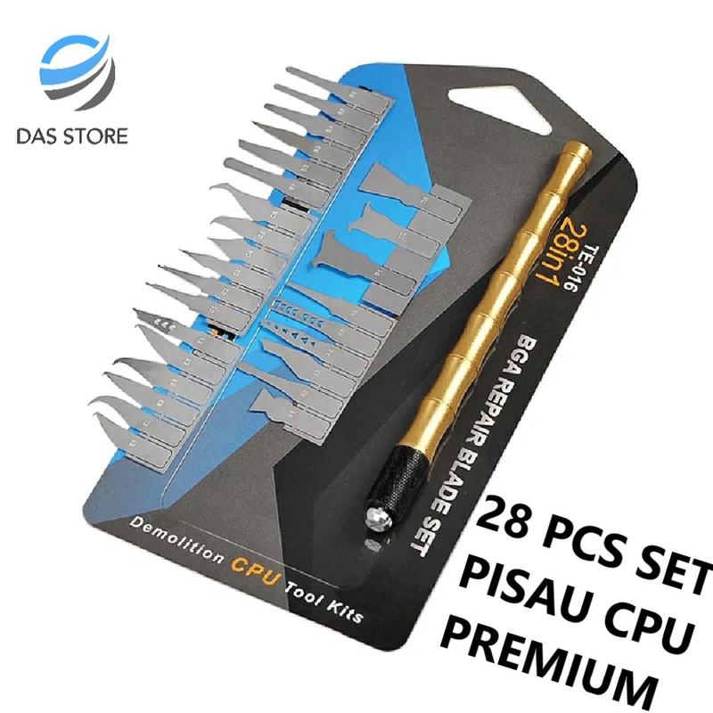 Pisau Ic Handphone Set Plus 27 Mata Pisau Precision Knife PISAU SET CPU ...