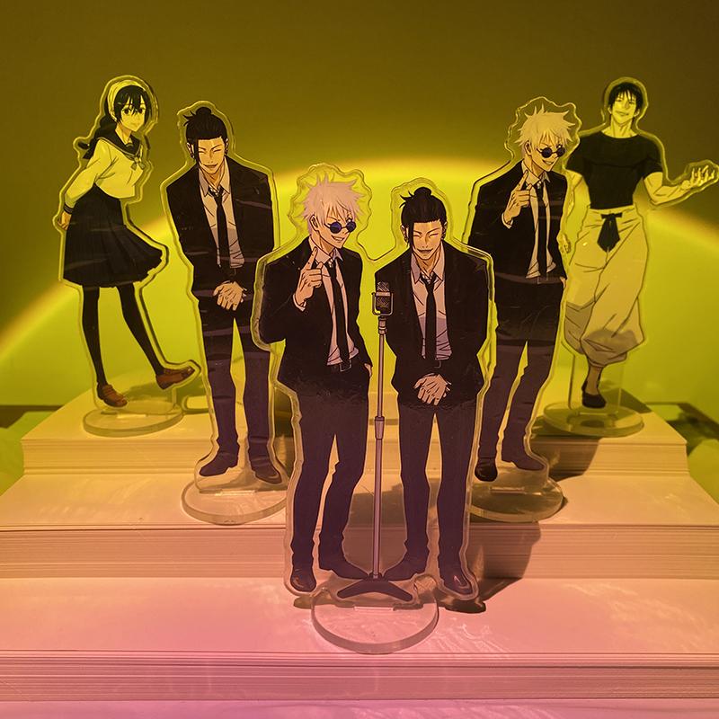 Anime Acrylic Stand Satoru Gojo Geto Suguru Action Figures Desk ...