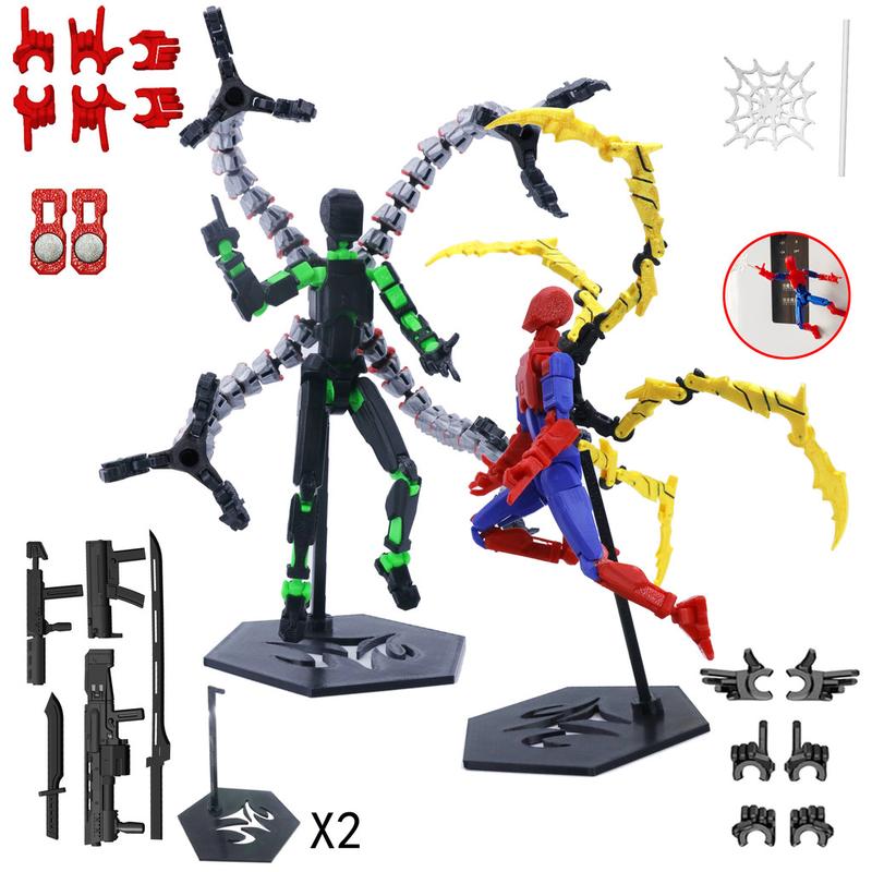 Tokoh Aksi, Spider Man Dummy 13, Bertuah 13, Sendi Boleh Alih, - TikTok ...