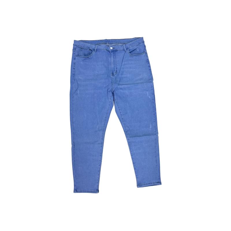 Plus Size High Waisted Denim Skinny Jeans #K078 - TikTok Shop Philippines