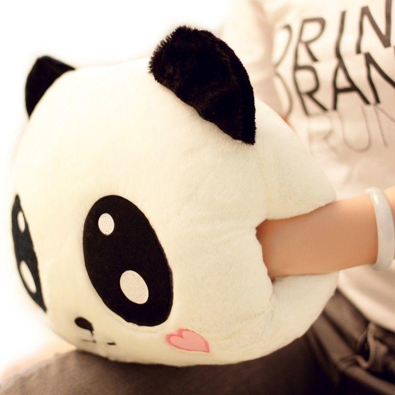 Bantal Pemanas Tangan Panda Kartun, Mainan Mewah Comel, Kusyen - TikTok ...