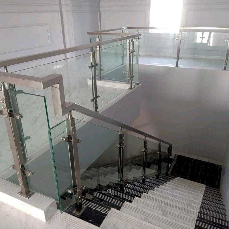 railing kaca stainless minimalis - Shop | Tokopedia