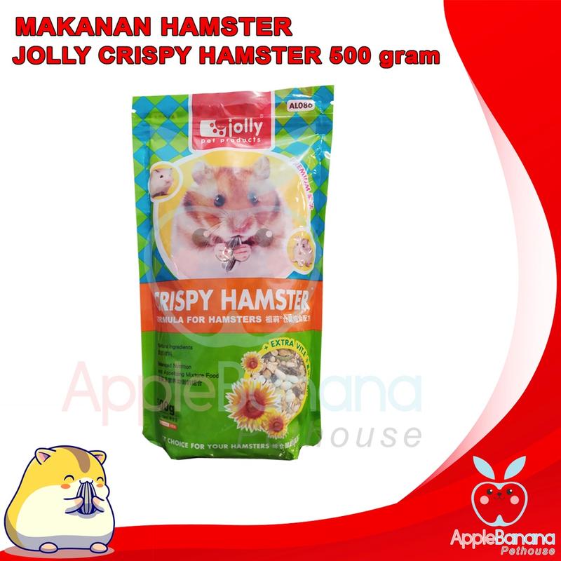 Makanan Hamster JOLLY CRISPY HAMSTER 500 gr - Shop | Tokopedia