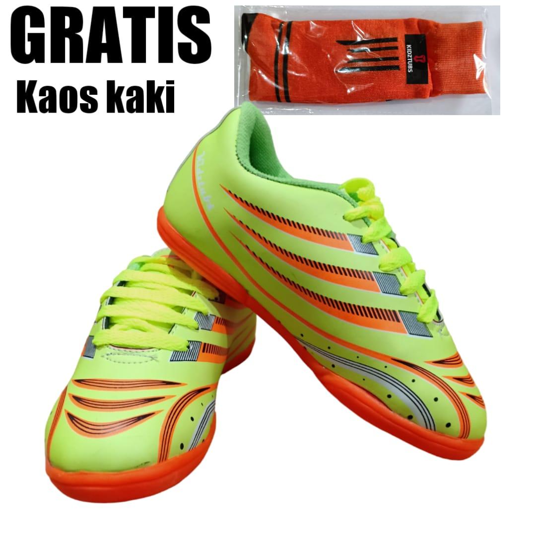 Jual Sepatu Futsal Anak Laki Laki Usia PAUD TK SD SMP Gratis Kaos Kaki ...