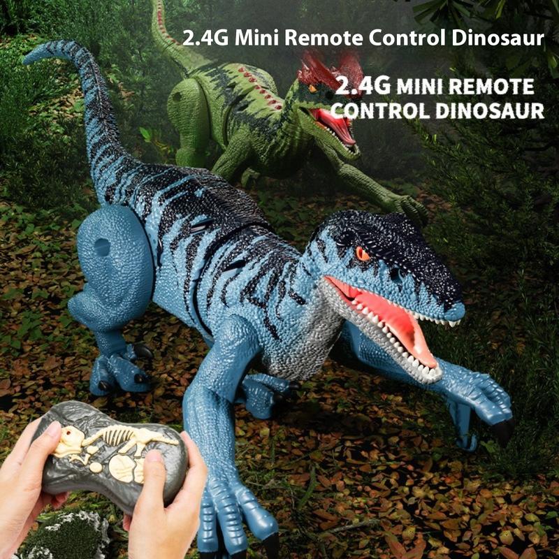 Remote control raptor Tyrannosaurus Rex 2.4G five-way simulation ...
