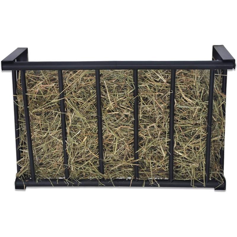 Wall Mount Hay Rack for Livestock, 27 Inch Long 16 Gallon Capacity ...