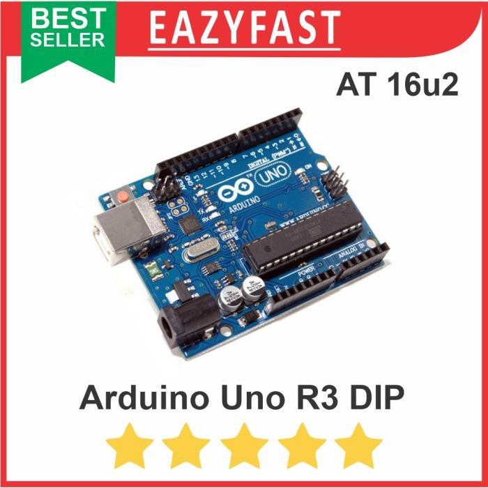 Arduino Uno R3 Compatible Board ATmega328P DIP ATmega16u2 Controller ...