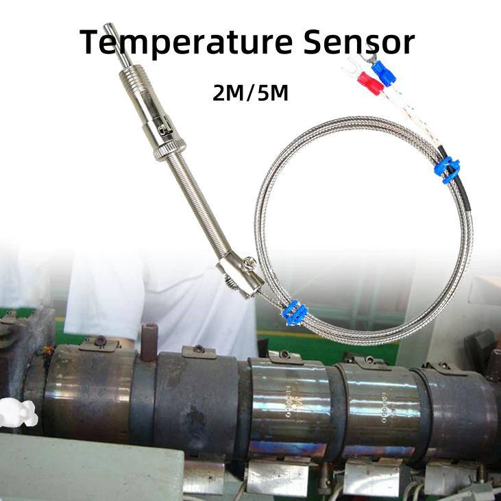 2/5M Stainless Thread Temperature Sensor K Type Thermocouple - Shop ...
