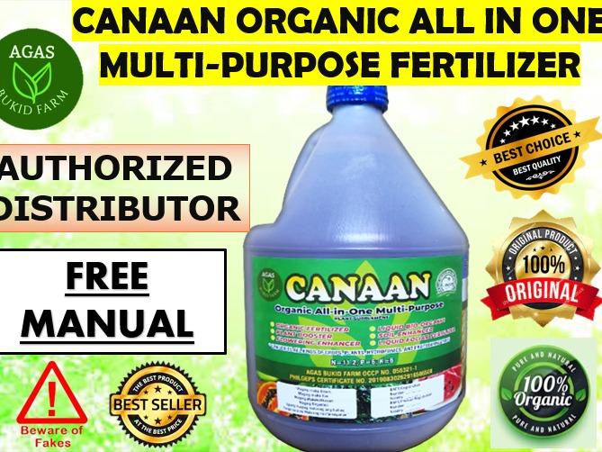 Canaan Organic Multi Purpose All in one Fertilizer - TikTok Shop ...