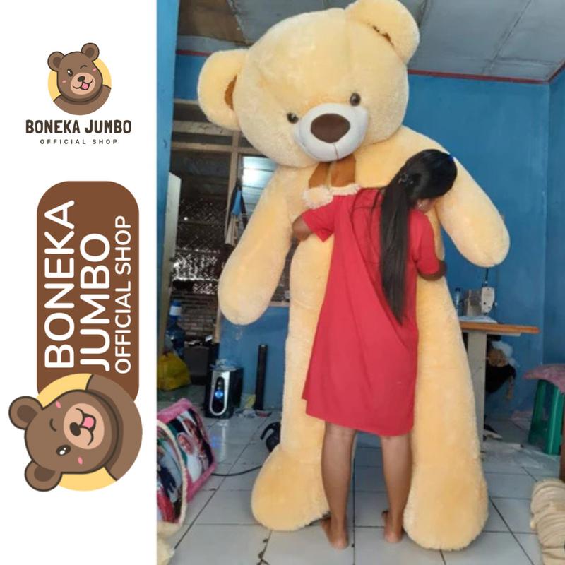Boneka Jumbo 2 Meter SNI Beruang Teddy Bear Besar 1.3M 2m Lucu - Shop ...